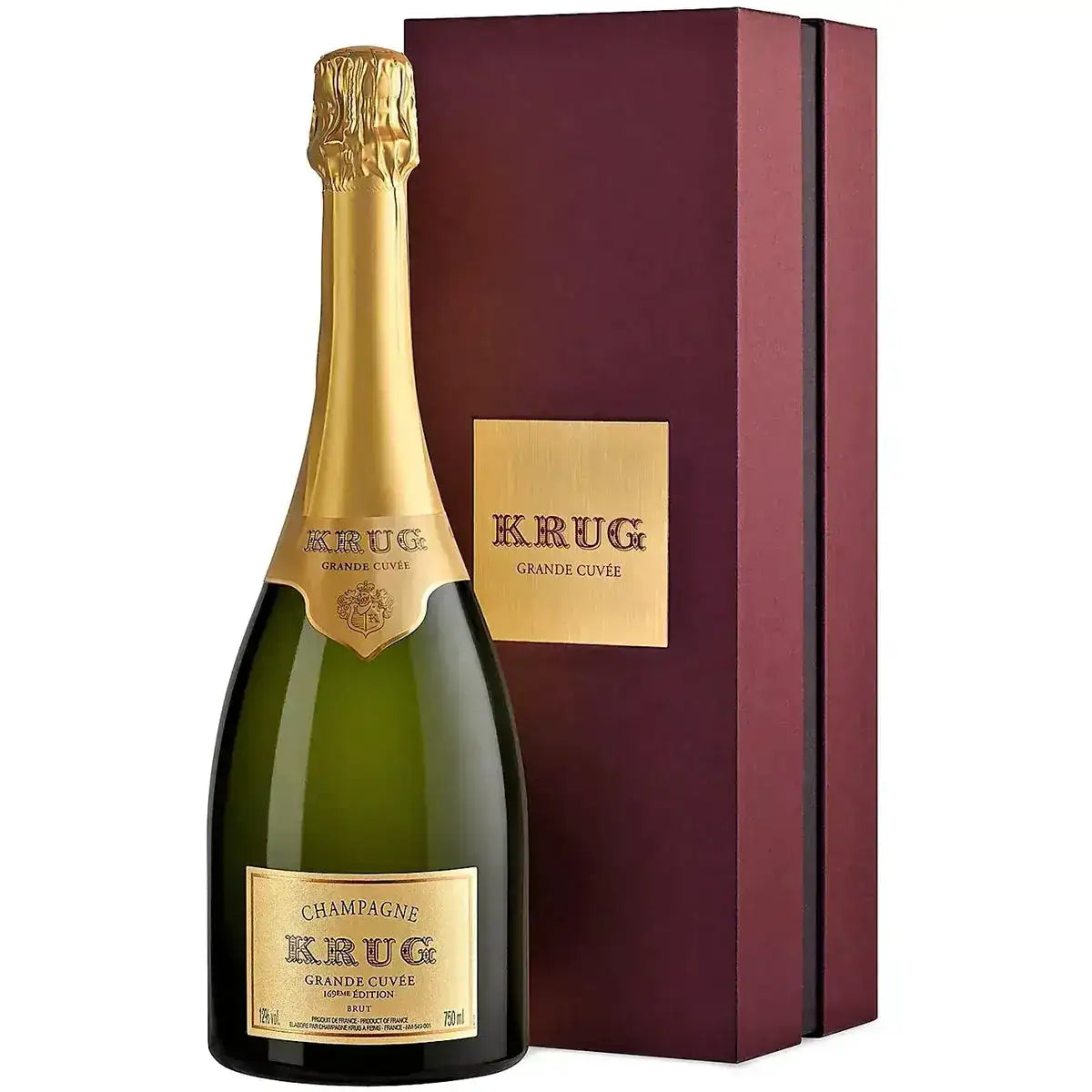 Krug Grand Cuvée 169EME Edition Brut 750ml Gift Box – Craft Republic Liquor