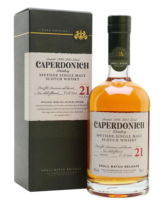 Secret Speyside Caperdonich 21 Year Old Peated Small Batch Release Sin ...
