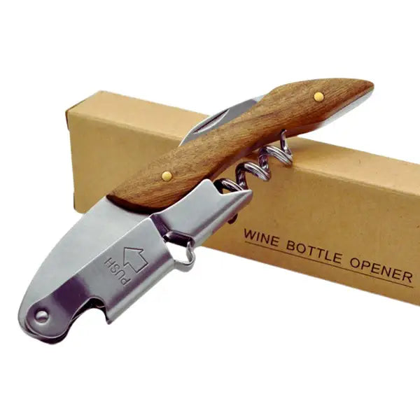 Wood Handle Corkscrew – Craft Republic Liquor